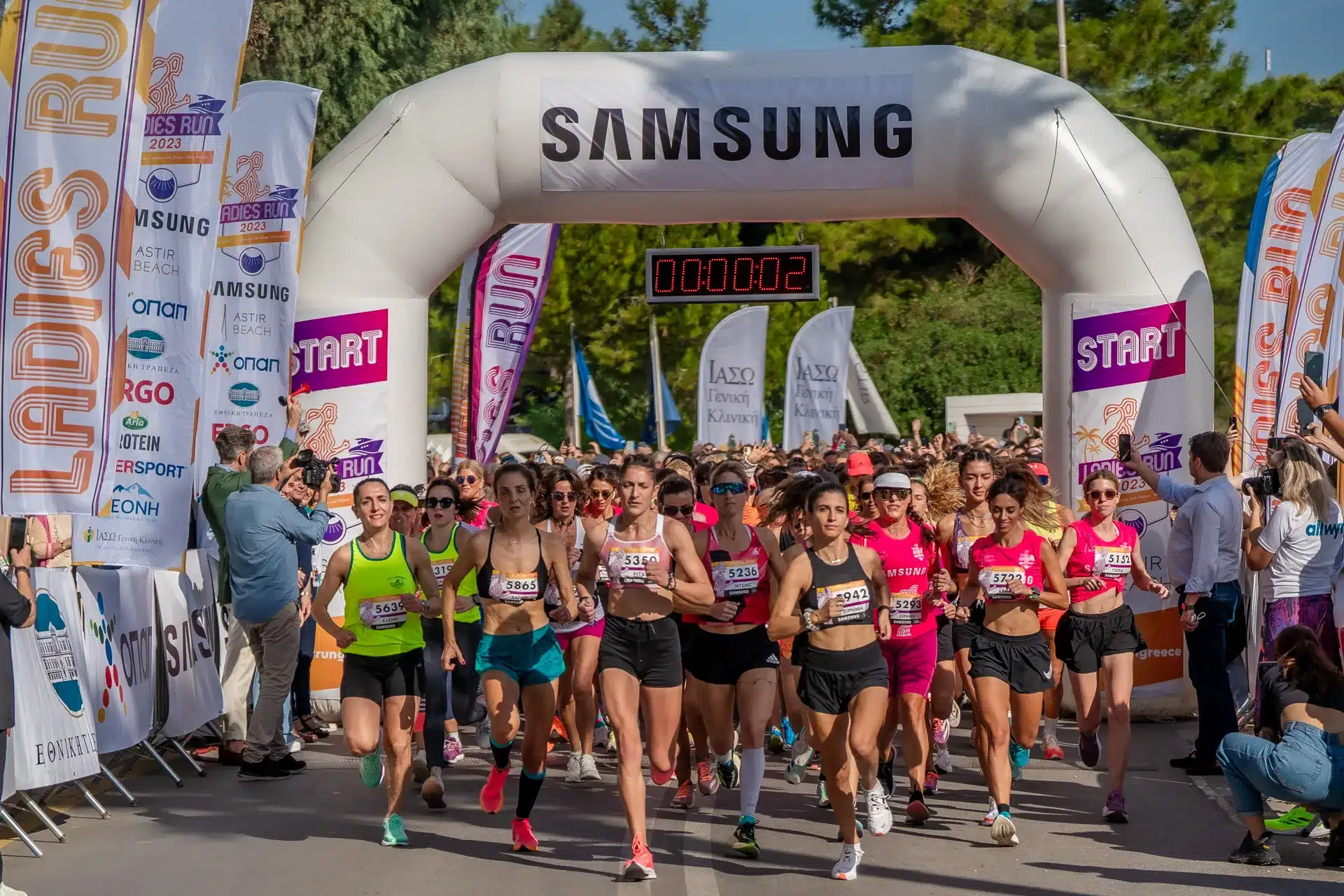Η Samsung Χρυσός Χορηγός στο Ladies Run για 7η χρονιά