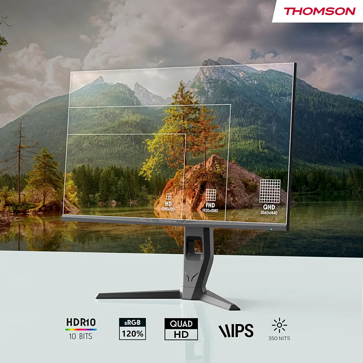Η Thomson λανσάρει την πρώτη της σειρά monitors